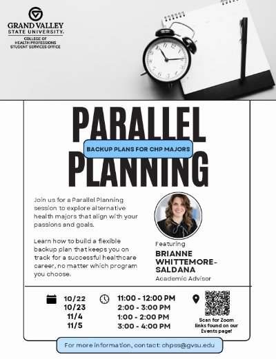 Healthcare Parallel Planning - Virtual Sessions on 11/5/2025 at 3:00 PM ...